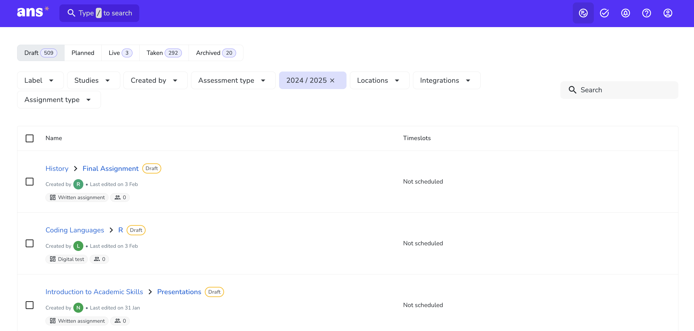 Assignment overview [Campus] – Ans